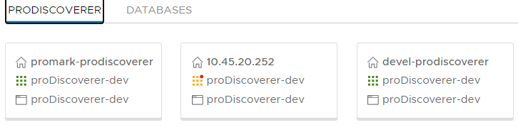 View Quick Access Board - ProDiscoverer tools documentation