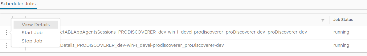 Manage Scheduled Jobs - ProDiscoverer tools documentation