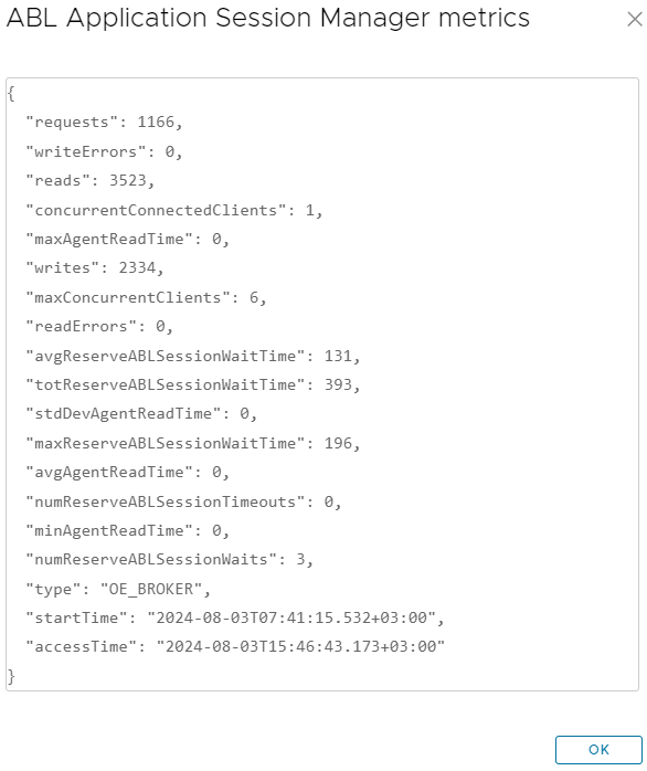 Get Application Metrics Prodiscoverer Tools Documentation